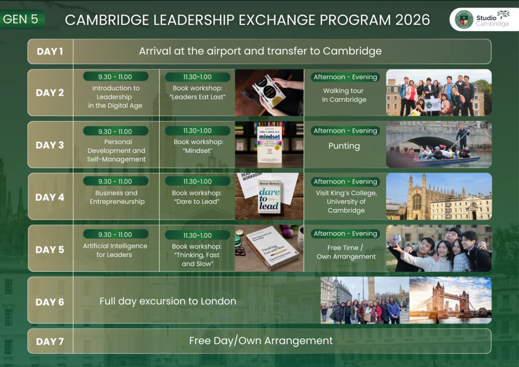 Cambridge Leadership Exchange Program 5 - International Kingdom